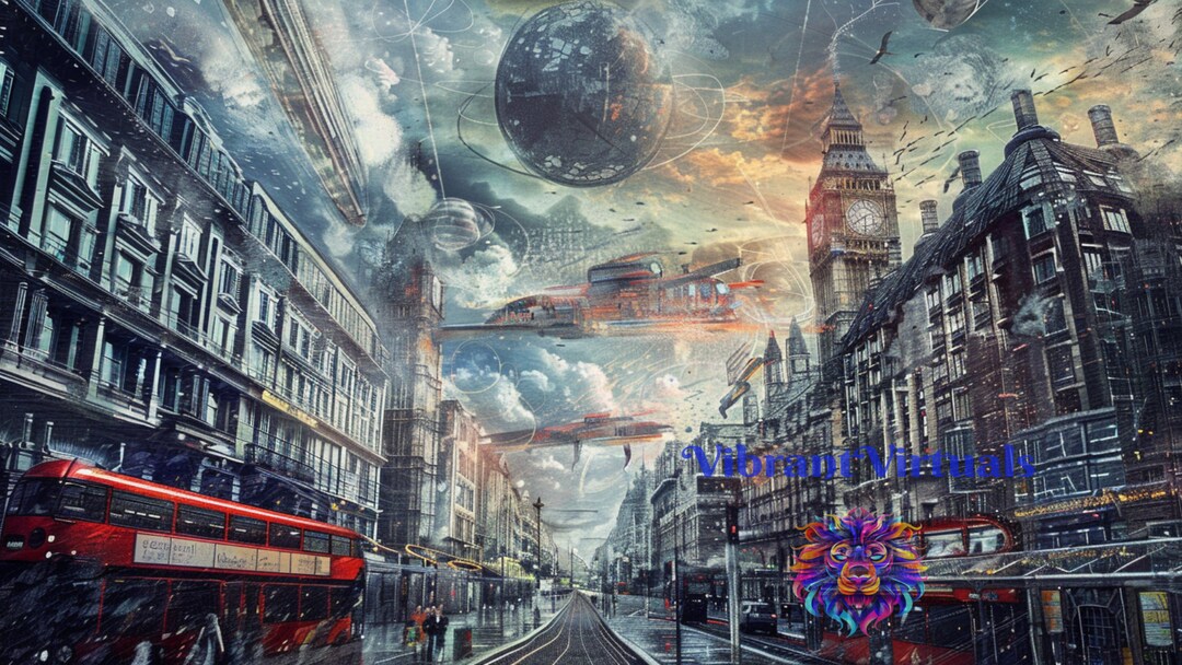 Futuristic London: A Vision of Tomorrow, Depiction of London With ...