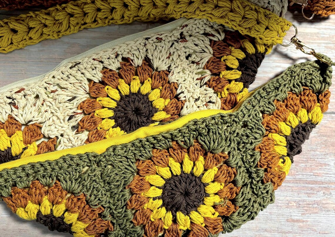 Crochet Crossbody Bum Bag - Etsy