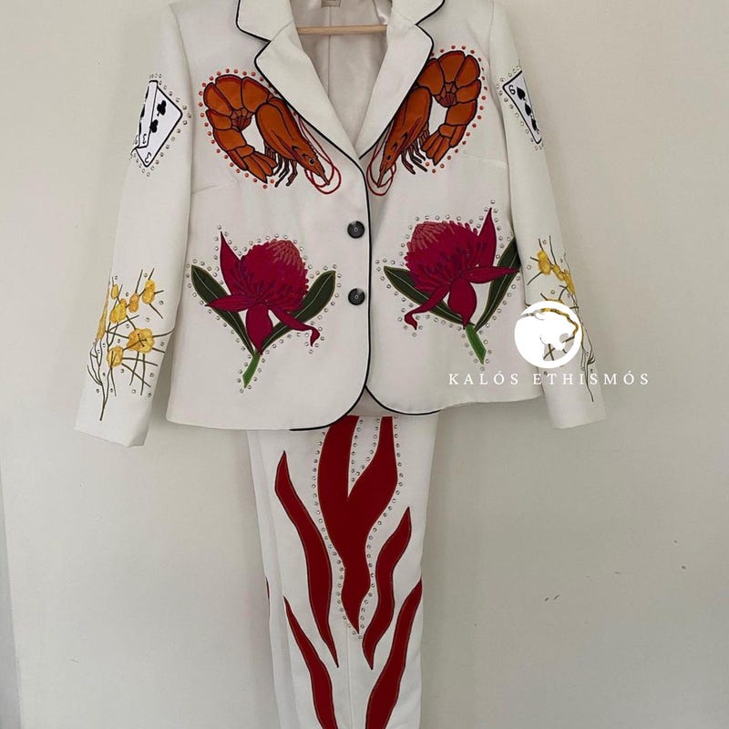 Rhinestone Suit - Etsy