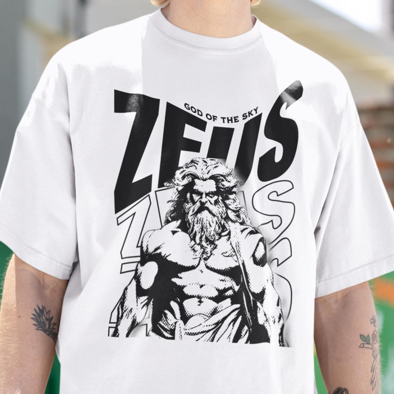 Zeus Greek Mythology Tshirt - Etsy