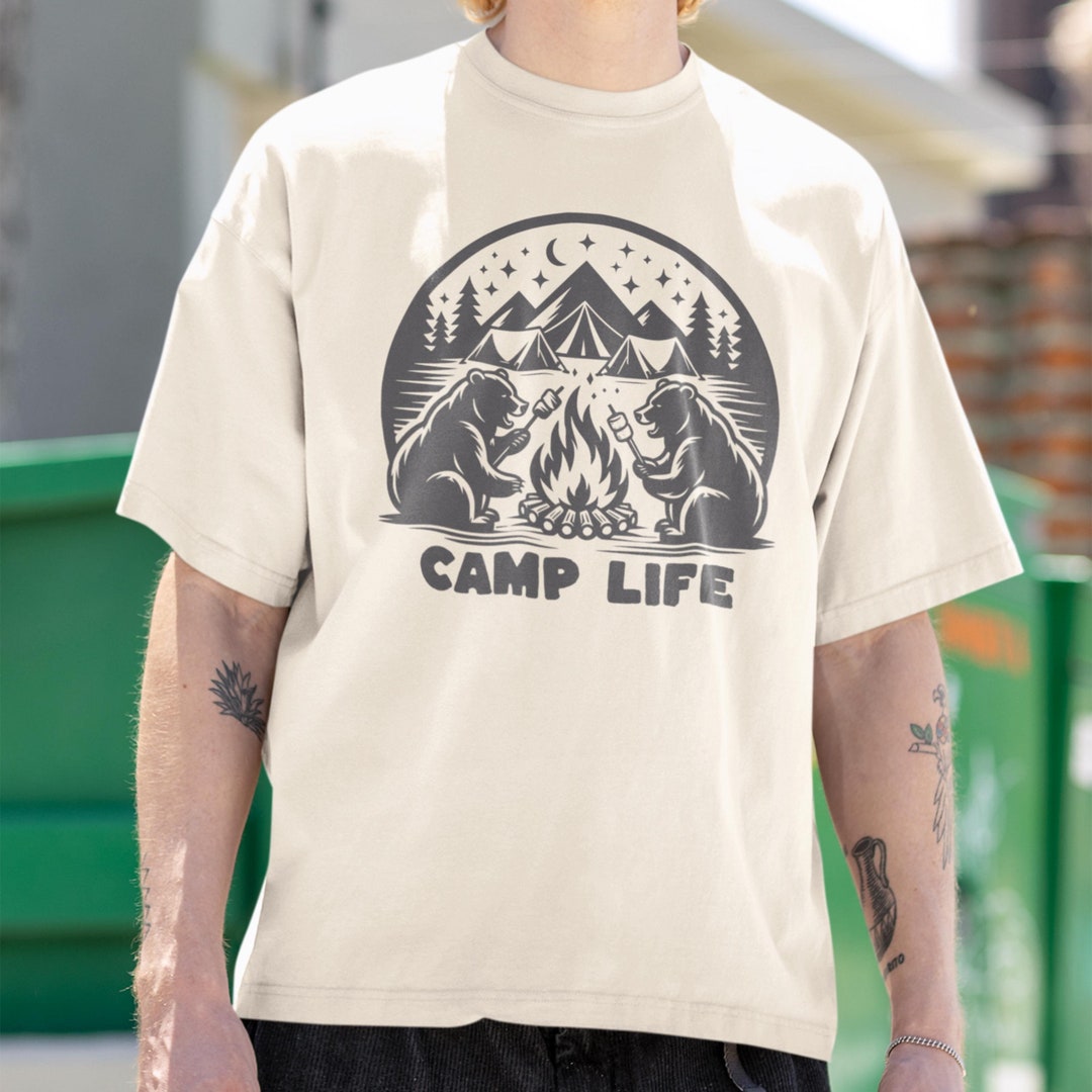 Camp Life Shirts, Camping Life Shirts, Summer Camp Vacation Shirts ...