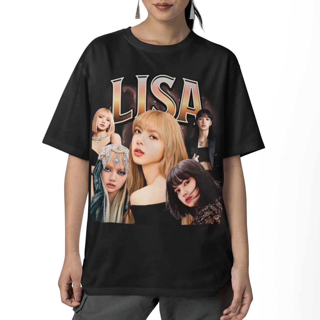 Lisa Blackpink Bootleg 90s Shirt Kpop Tshirt, Limited Lalisa Kpop ...
