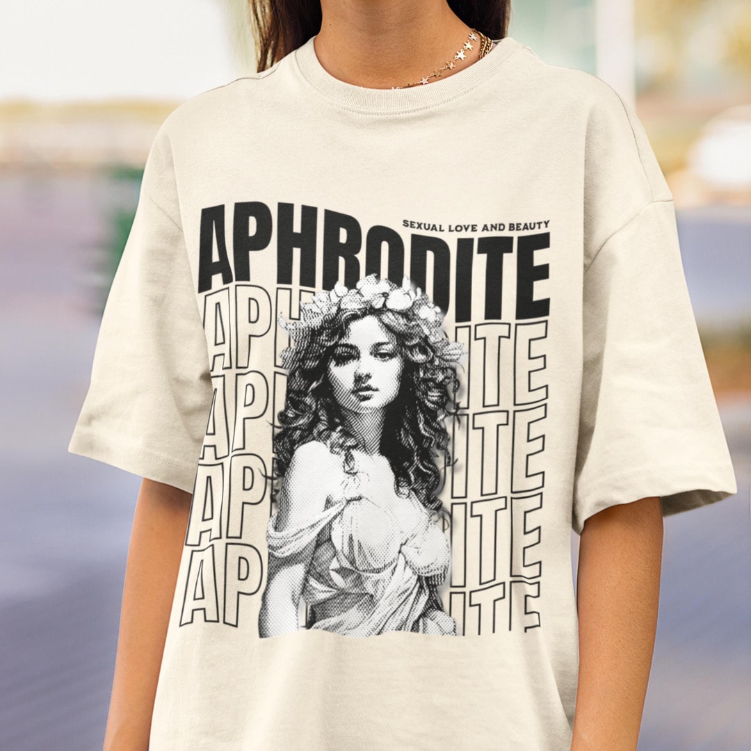 Aphrodite Shirt Unisex Goddess of Love Shirt Mythology Cottage Core ...