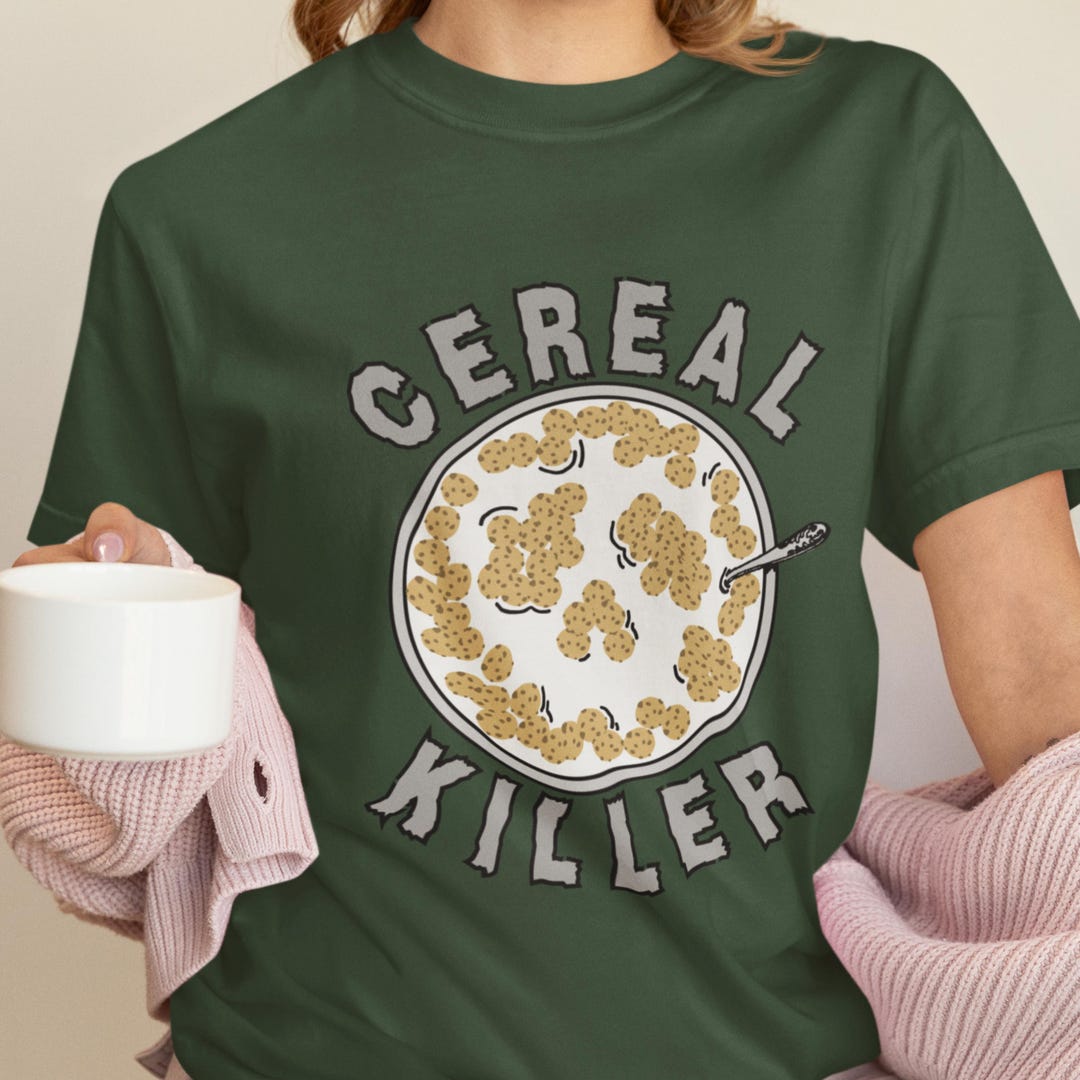 Cereal Killer Shirt, Food Pun Shirt, Breakfast Lover Shirt, Food Humor ...