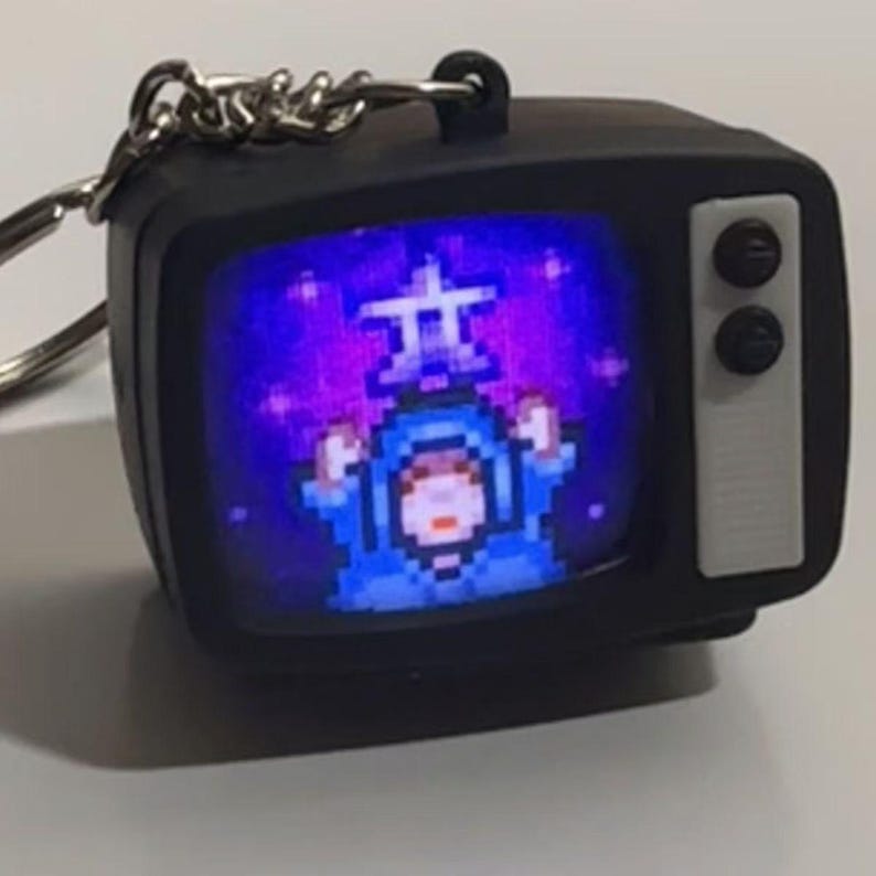 Christmas Ornaments Stardew Valley TV Keychain Inspired Creative ...