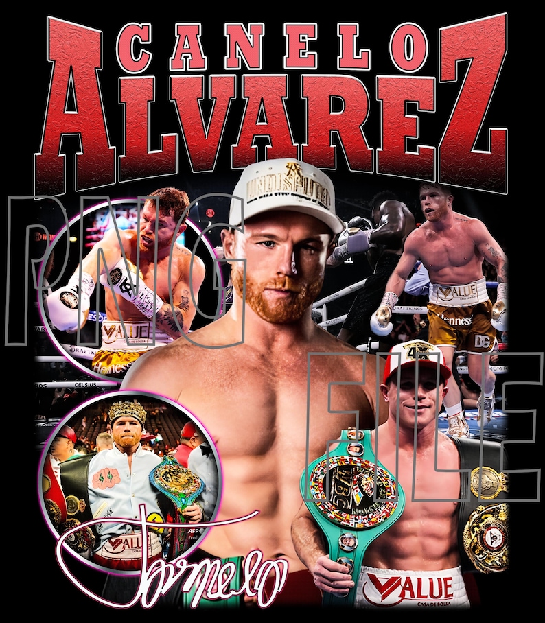 Boxing T-shirt Design Png, Canelo Alvarez Tshirt Design, Ready for ...