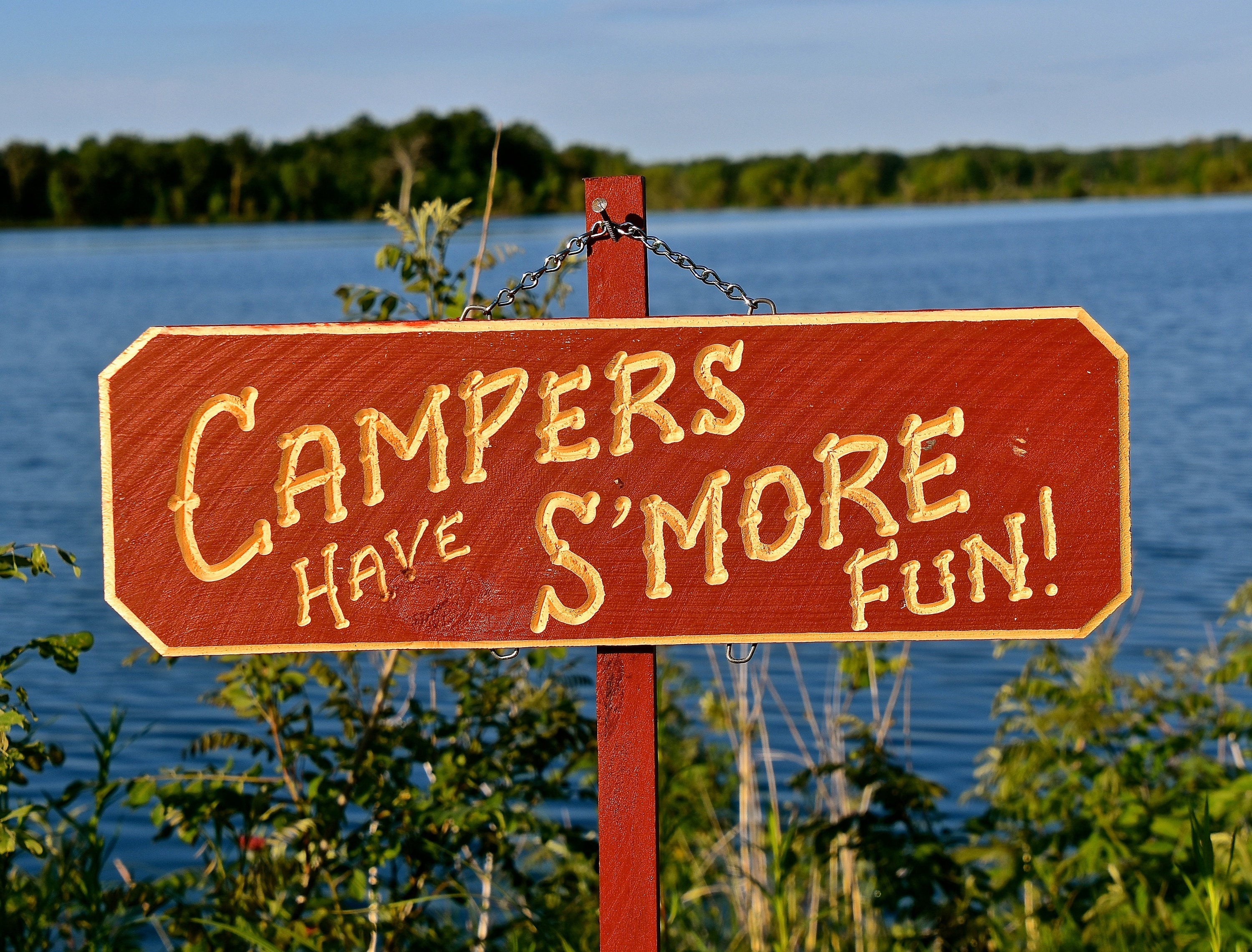 CAMPING S'mores CAMPER Portable Personalized Wood | Etsy