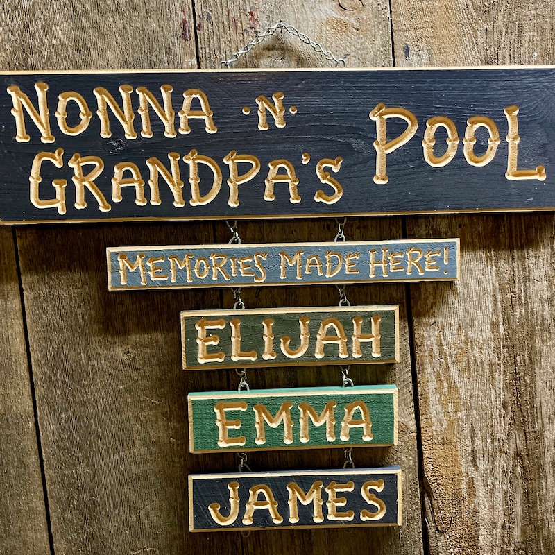 Grandma Wood Sign - Etsy