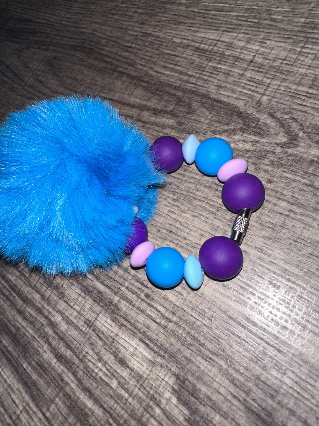 Purple and Blue Puff Custom Bead Stanley Charm - Etsy
