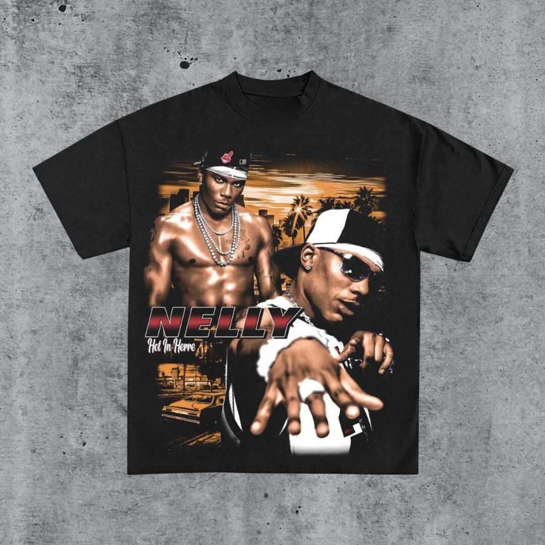 Vintage 90s Nelly Street Rap 2000s Hip-hop Graphic Tee - Etsy