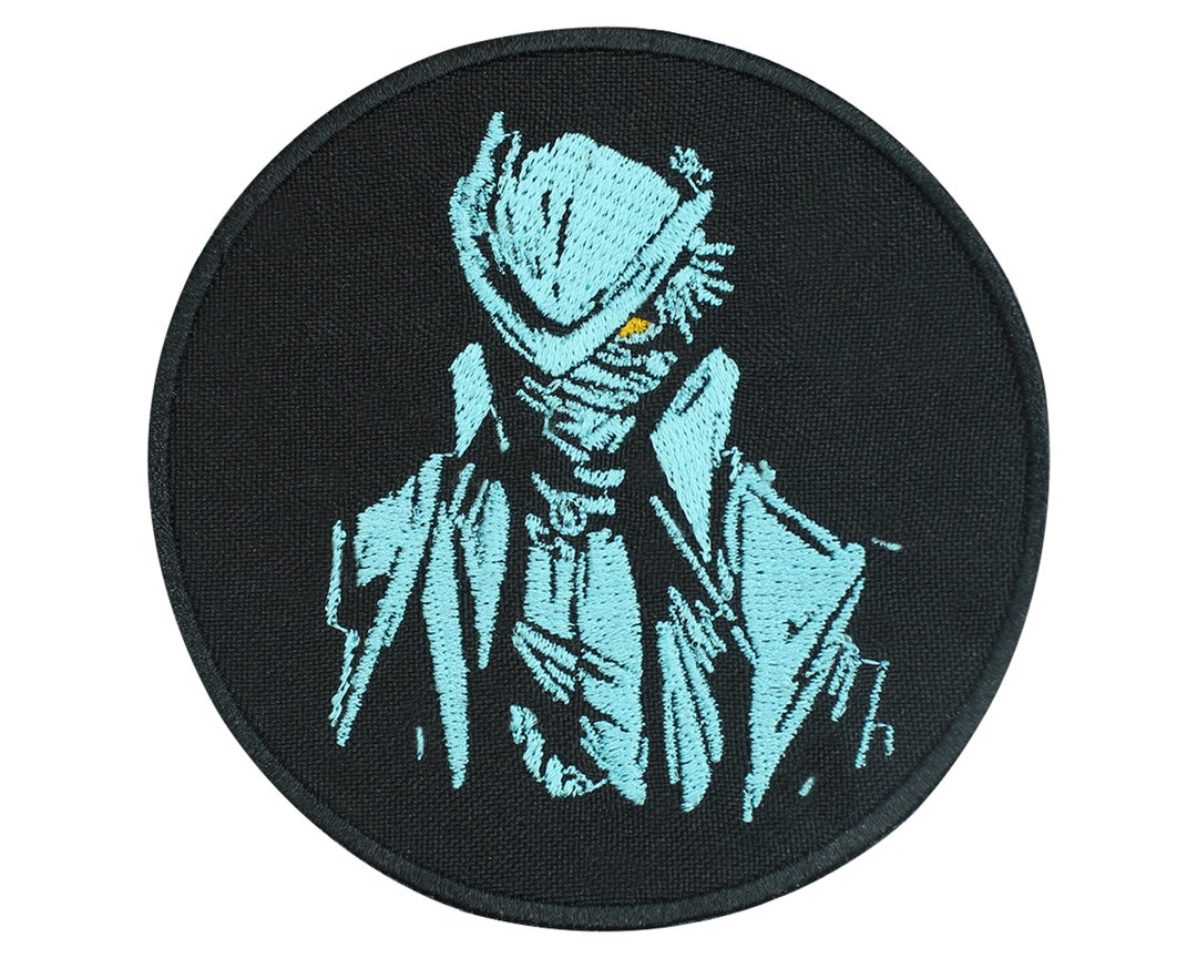 Bloodborne Hunter Patch, Bloodborne Shirt Patch, Soulsborne Embroidered ...