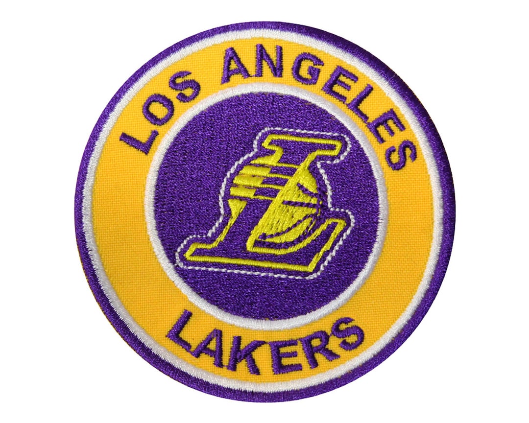 Lakers NBA Patch, Lakers Embroidery, Basketball Patch, NBA Iron on ...