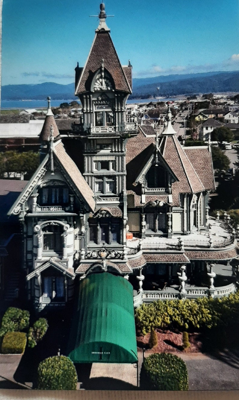 The Carson Mansion, Magnet - Etsy