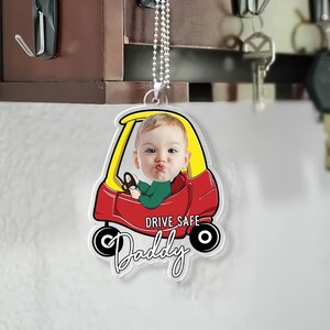 Custom Car Ornament, Father's Day Gift for Dad, Drive Safe Daddy ...