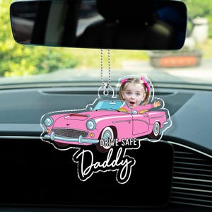 Custom Car Ornament, Father's Day Gift for Dad, Drive Safe Daddy ...