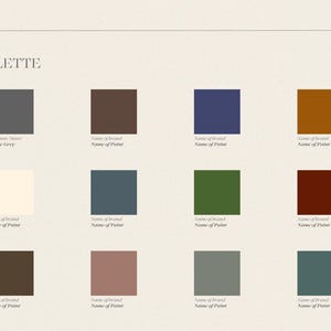 Proposal Design Presentation Interior Design Template - Etsy