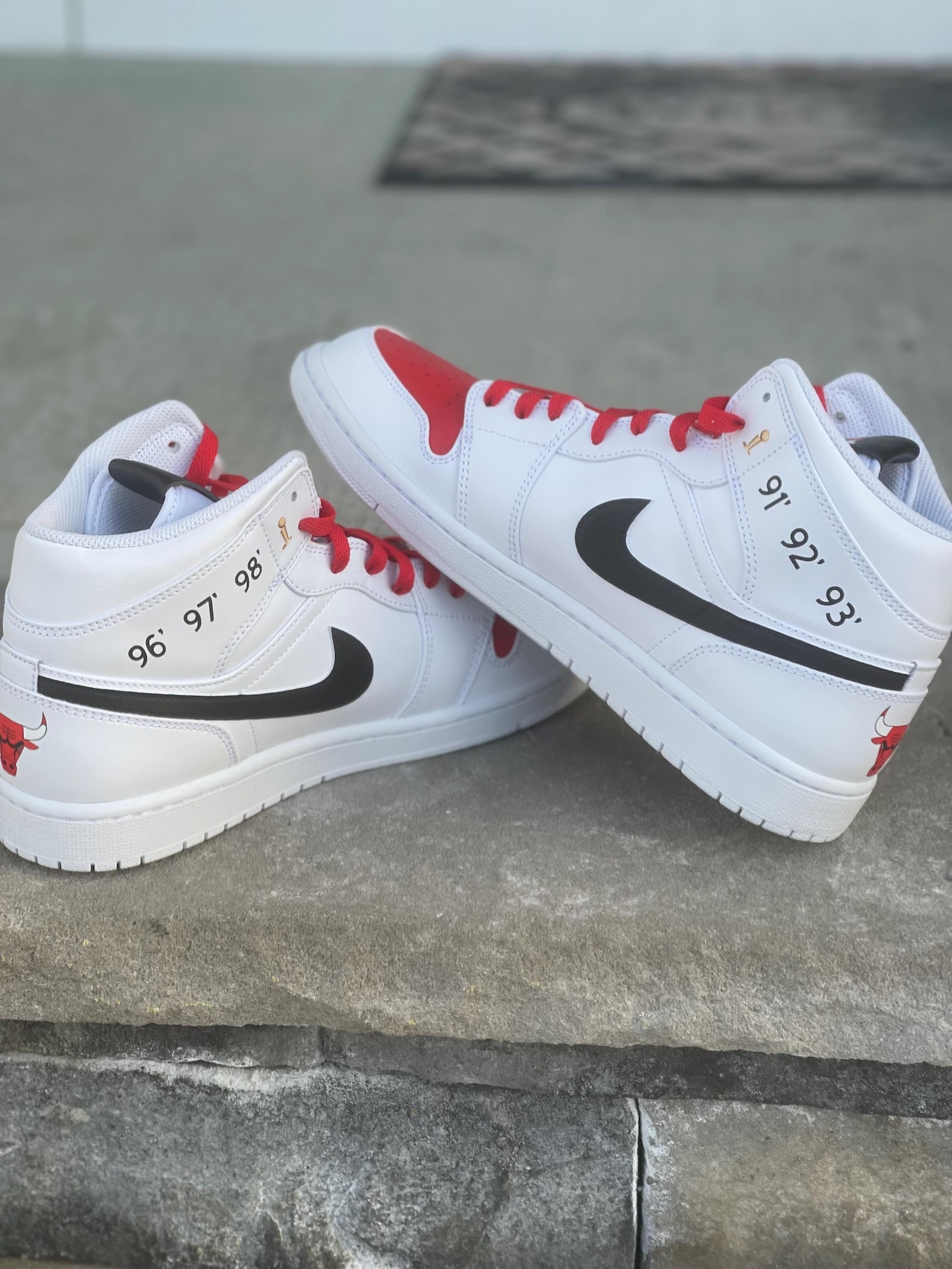 Air Jordan 1 Custom Michael Jordan the GOAT Edition - Etsy
