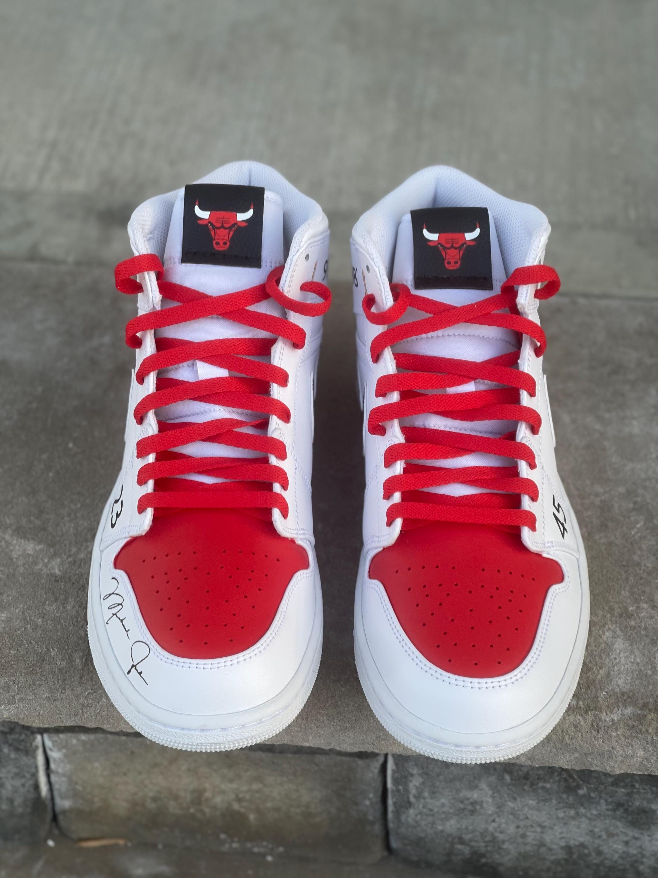 Air Jordan 1 Custom Michael Jordan the GOAT Edition - Etsy