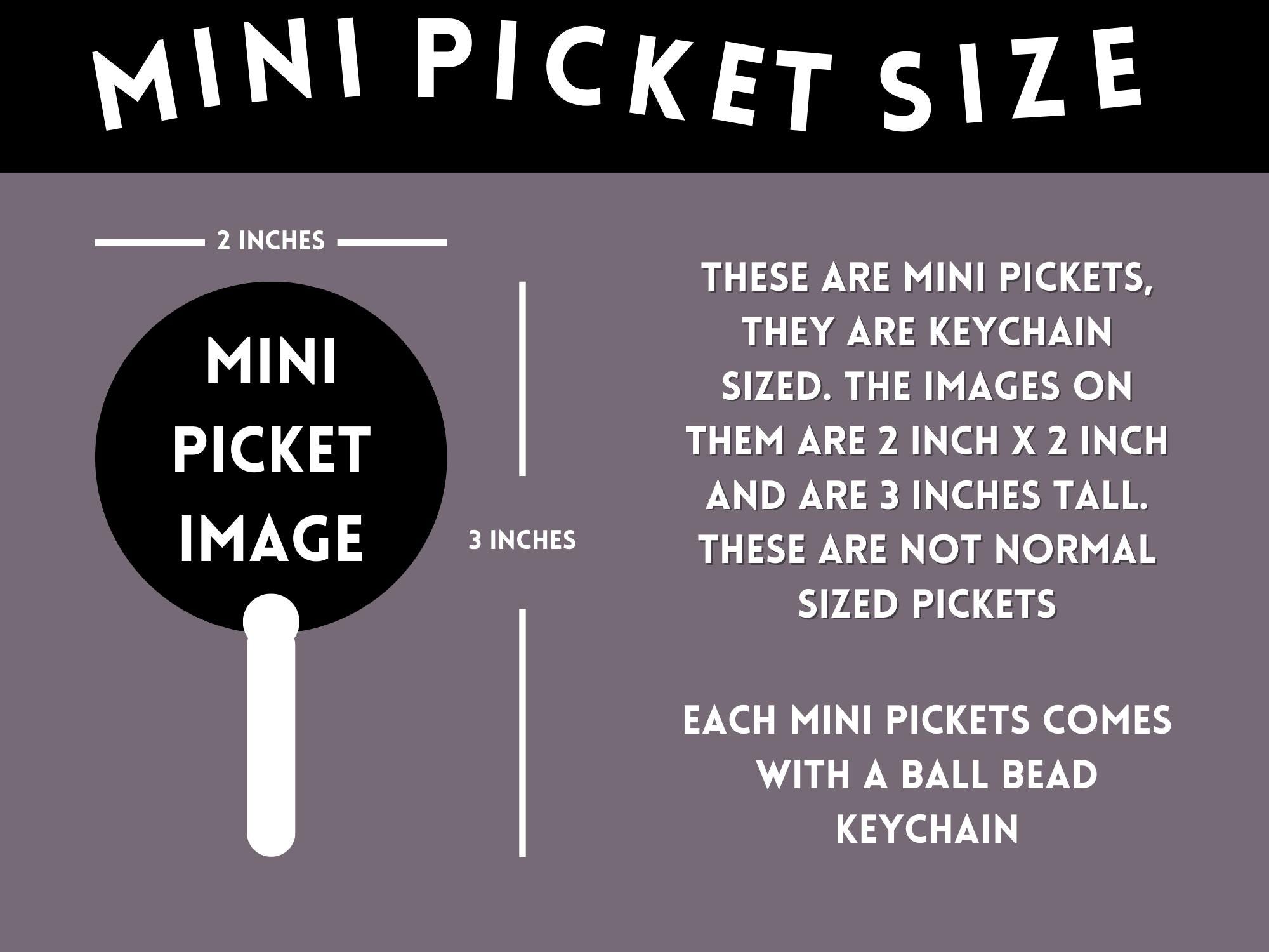 ATEEZ Mini Picket Golden Hour - Individual Members ( Unofficial ) - Etsy