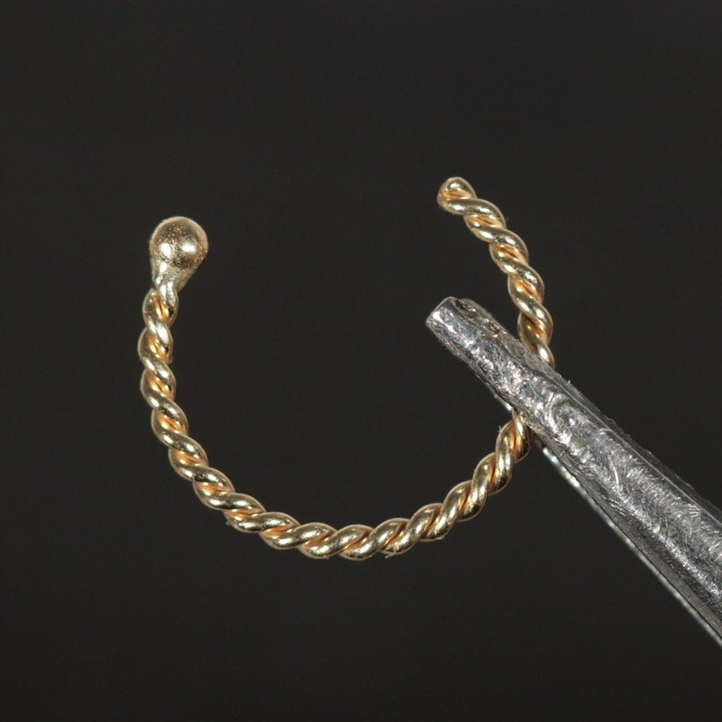 Nose Stud Twist - Etsy