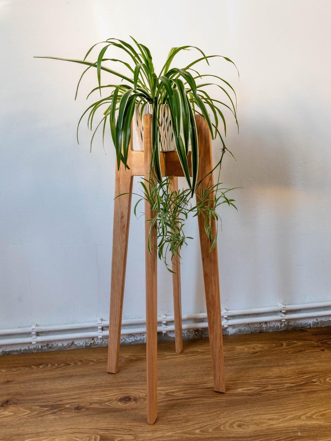 Tall Plant Stand Wood High Indoor Plant Stand for Home Mid Century ...