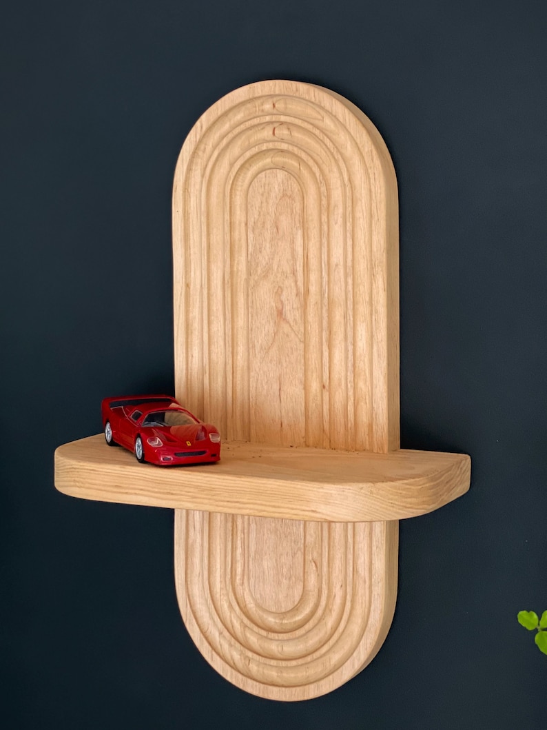 Arch Shelf, Wood Shelf, Curved Shelf, Oval Shelf, Rainbow Shelf ...