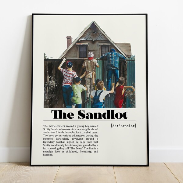 The Sandlot Decor - Etsy
