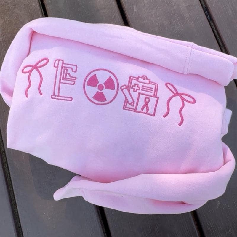 Mammo Mammography Radiology Xray Tech Icon Crewneck Embroidered ...