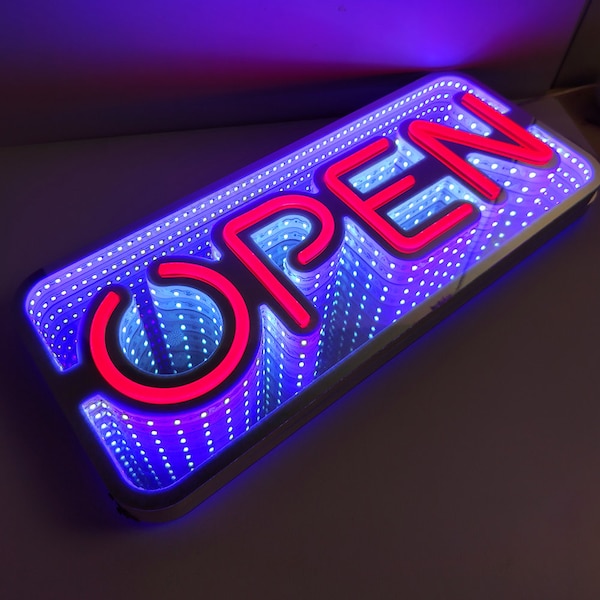 Lighted Open Sign - Etsy