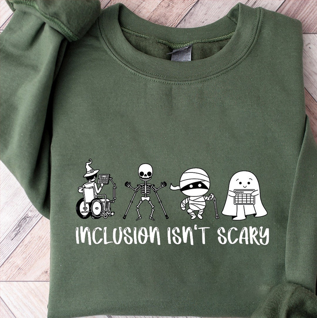 Inclusion Isn't Scary Png, SLP Halloween Png, Sped Teacher Png V1 ...