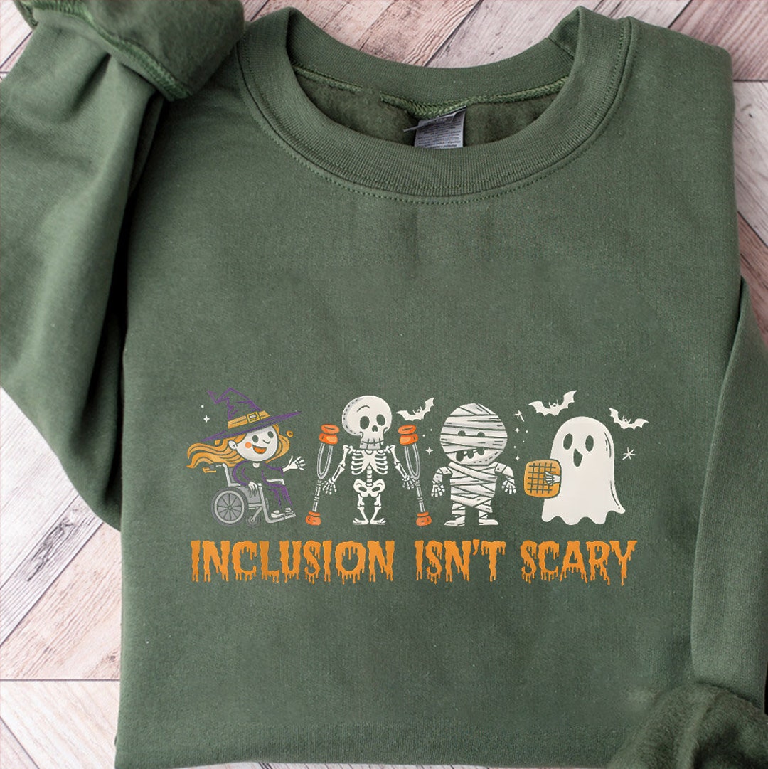 Inclusion Isn't Scary Png, SLP Halloween Png, Sped Teacher Png V8 ...