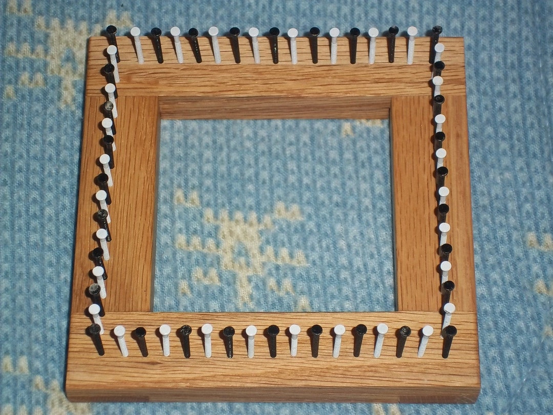 4 Inch Oak Mini Loom - Etsy