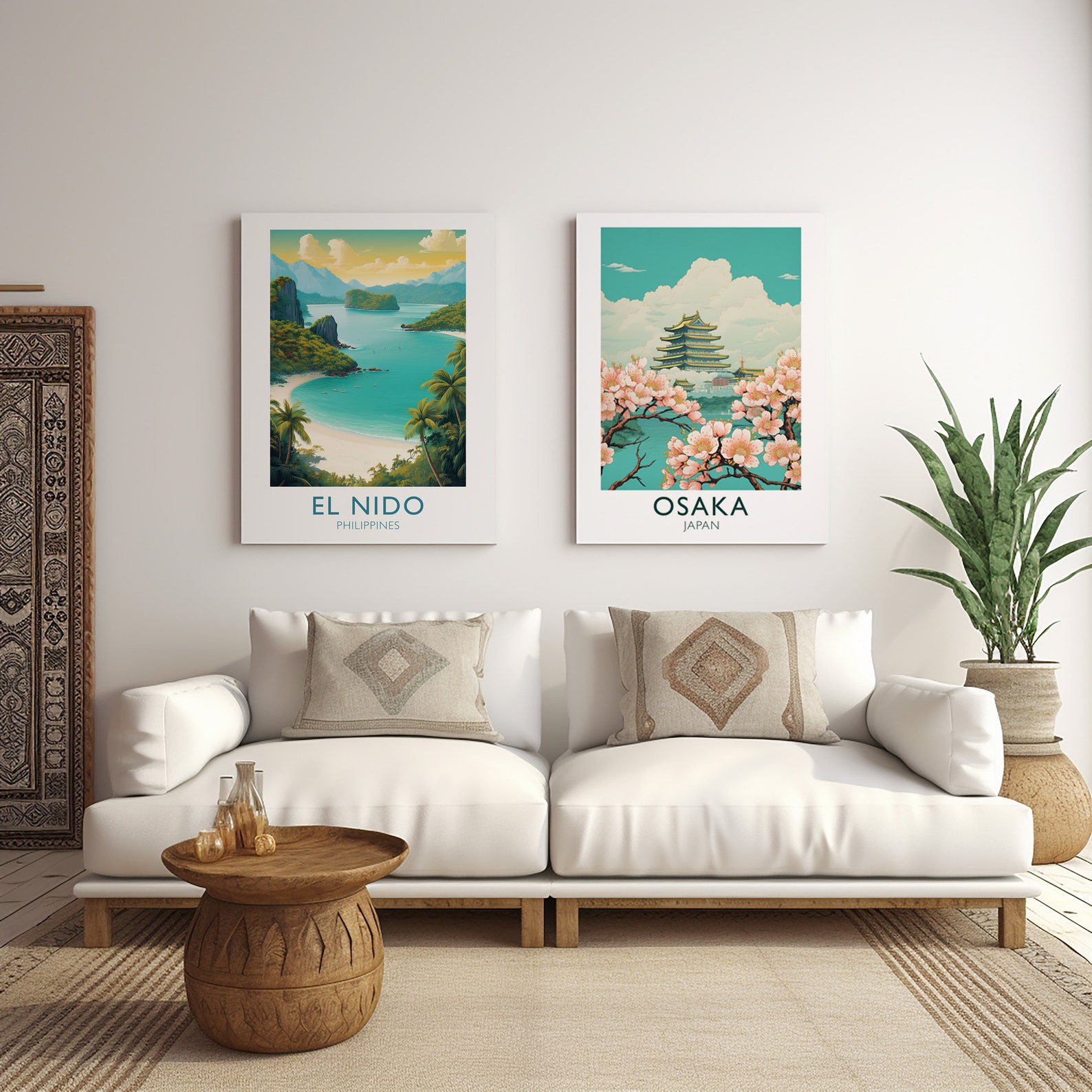 El Nido Digital Print Printable Wall Art Digital Art Download Travel ...