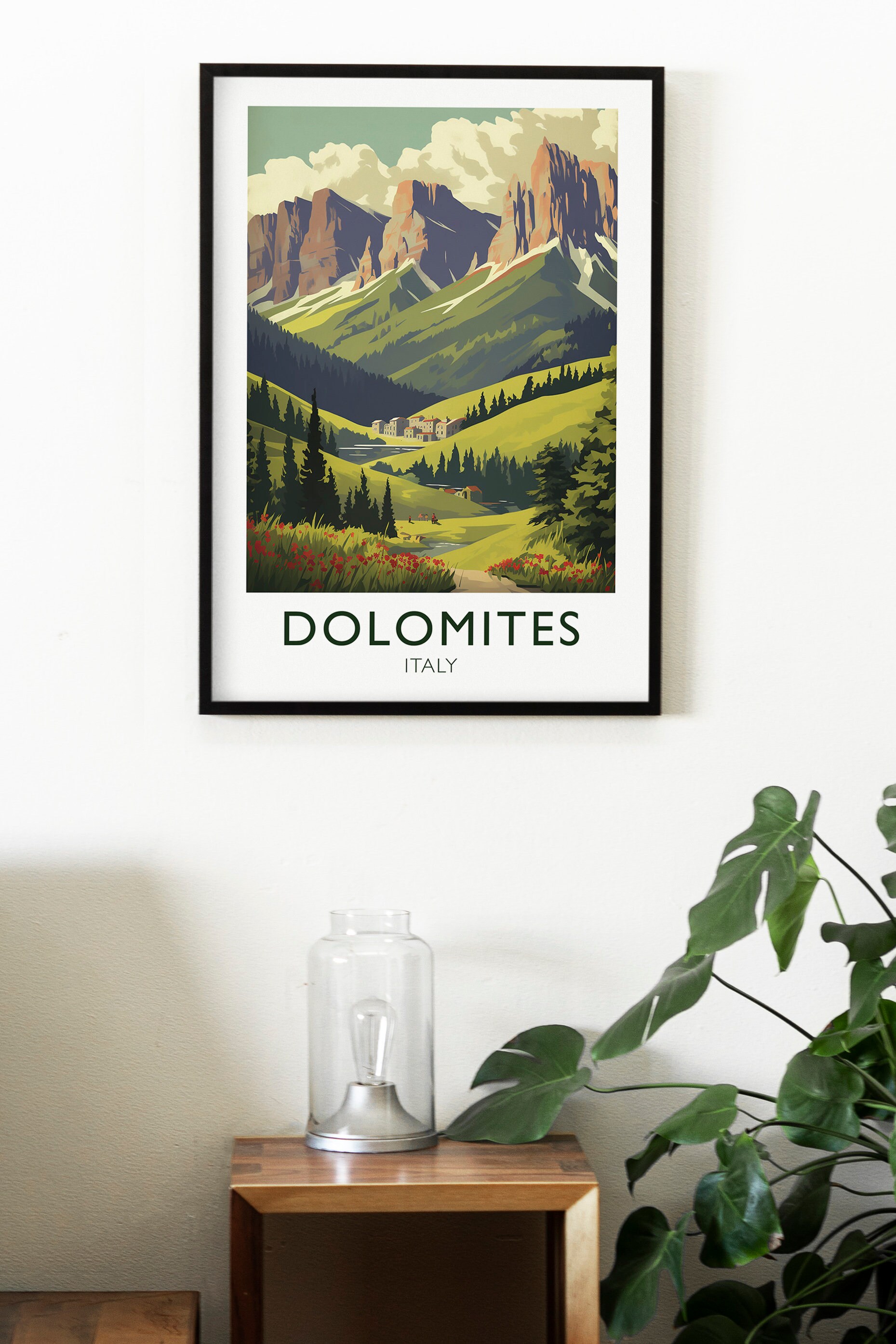 Dolomites Digital Print Printable Wall Art Digital Art Download Travel ...