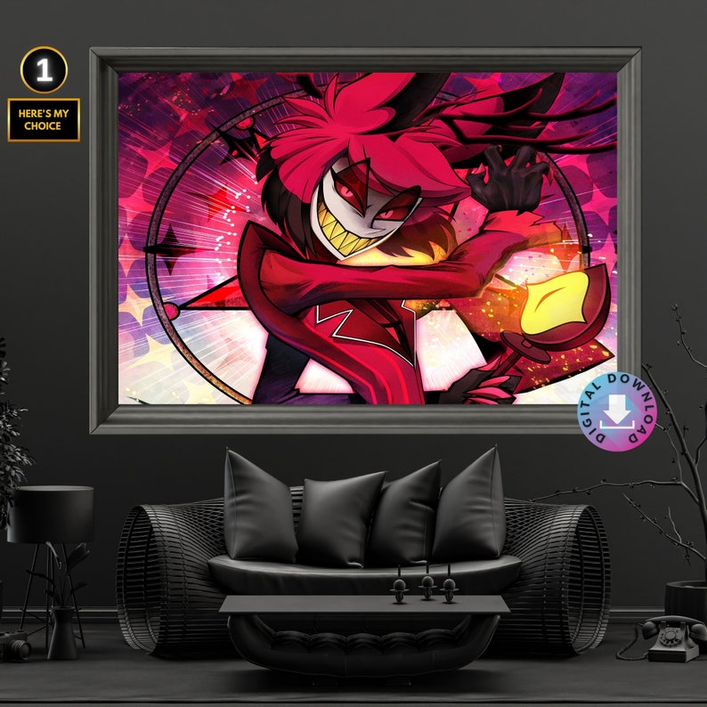 Optional Digital Download Alastor Poster Alastor Digital Download Rosie ...