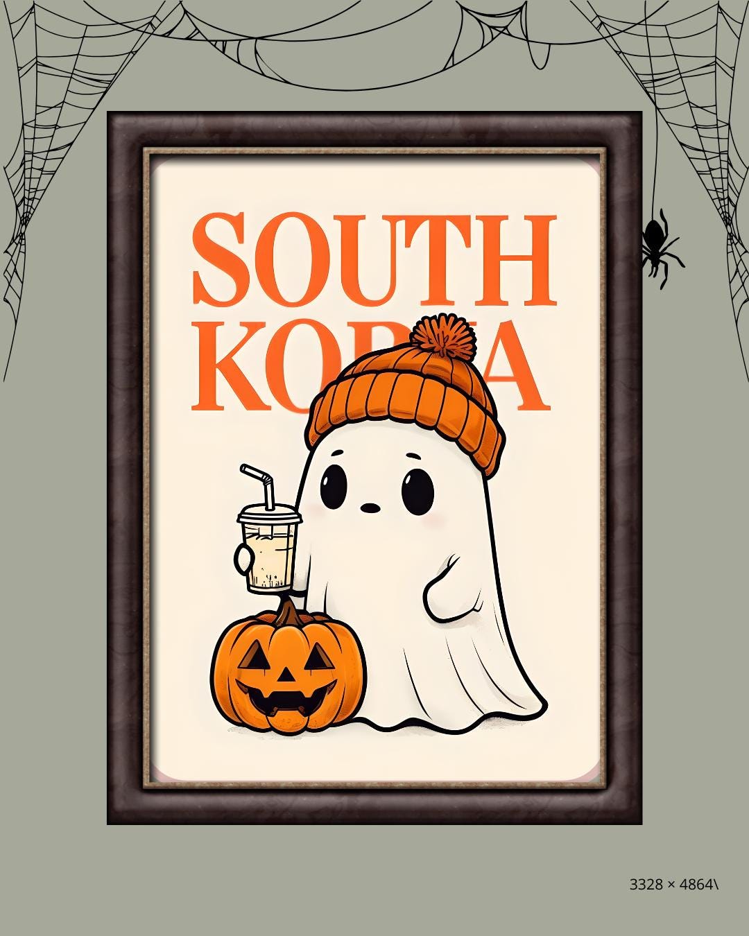 Cute Ghosts Around the World | Halloween Poster Collection | Spooky ...