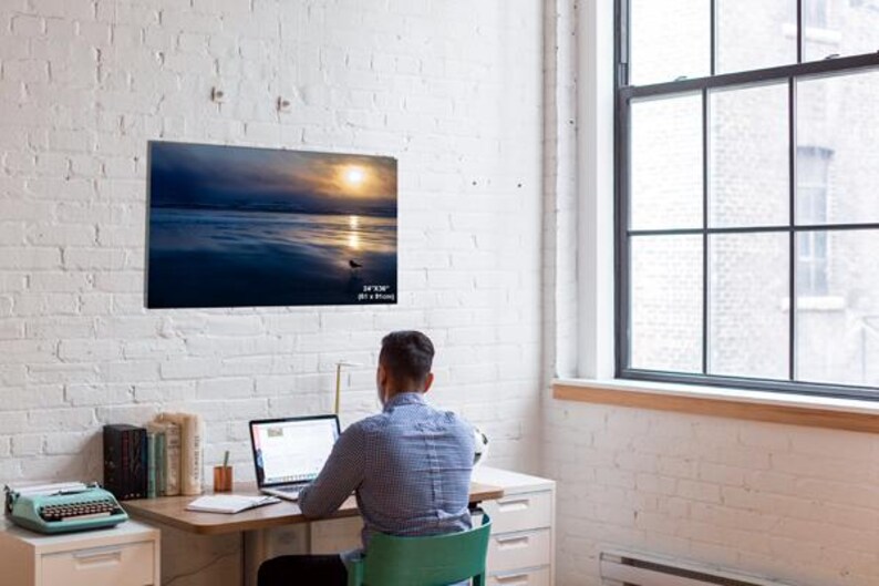 Solitary Seagull at Sunset | Oregon Coast Photography | Scenic Beach ...