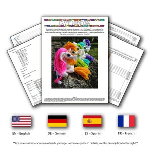 Wobblemop Crochet Amigurumi Pattern DIGITAL PDF by Crafty Intentions - Etsy