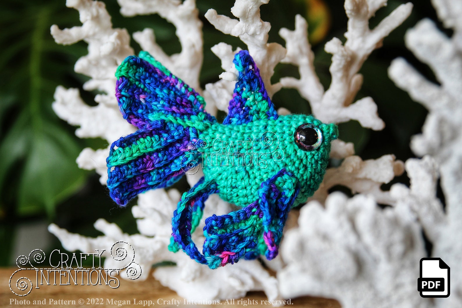 Goldfish Crochet Amigurumi Pattern DIGITAL PDF by Crafty Intentions ...