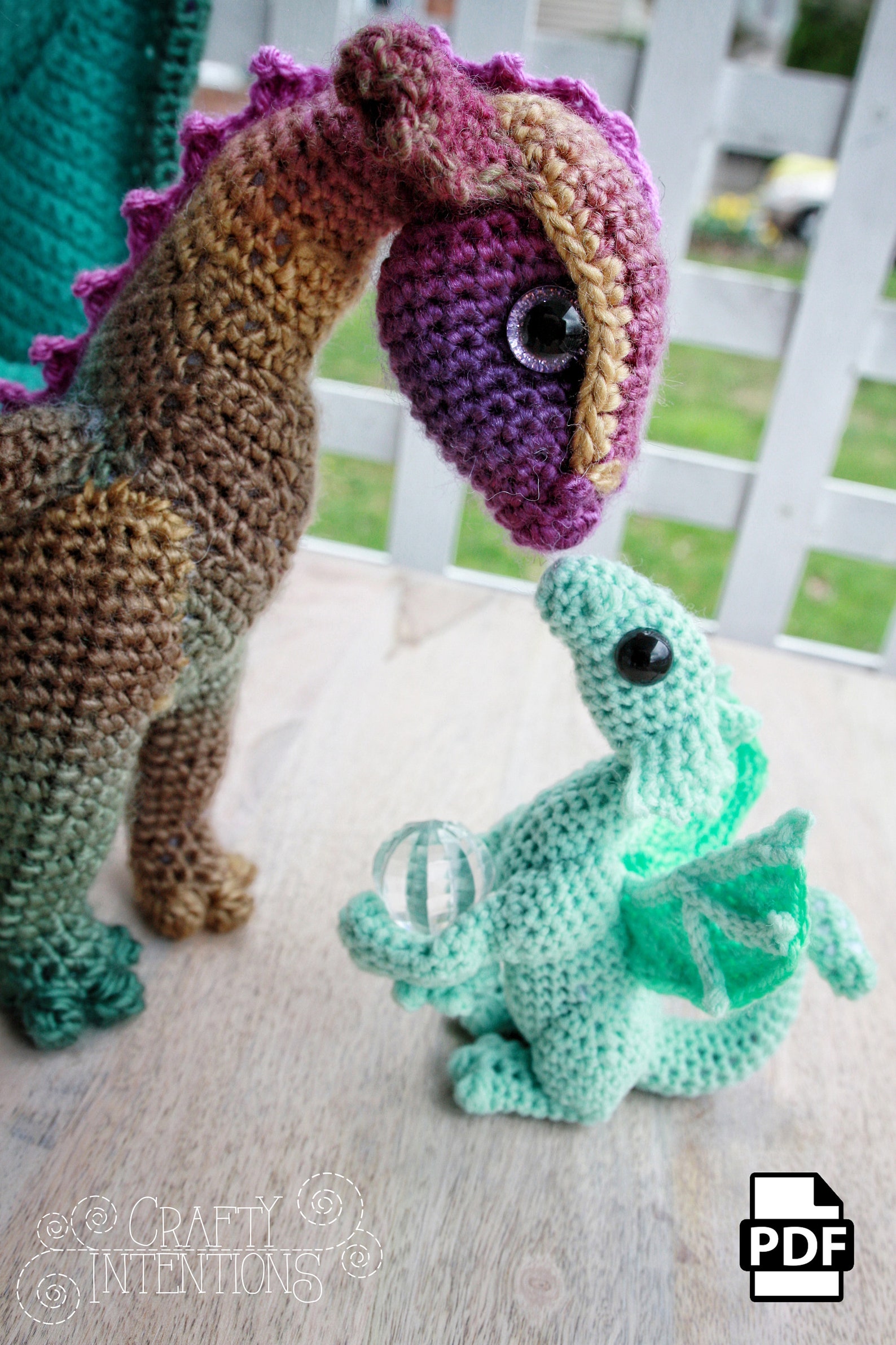 Newborn Baby Dragon Crochet Pattern Amigurumi DIGITAL PDF | Etsy