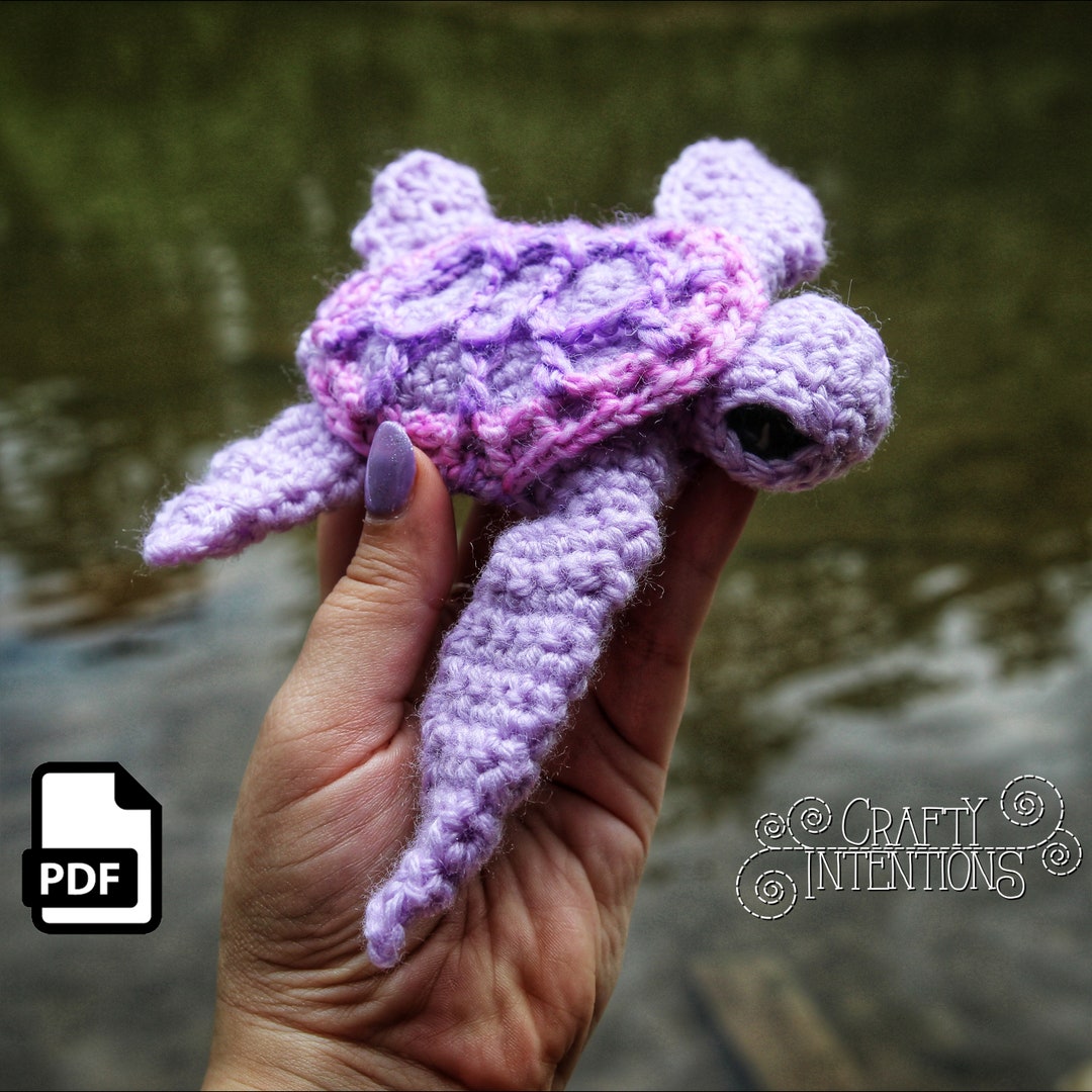 Baby Sea Turtle Pattern by Crafty Intentions DIGITAL PDF Downloadable ...