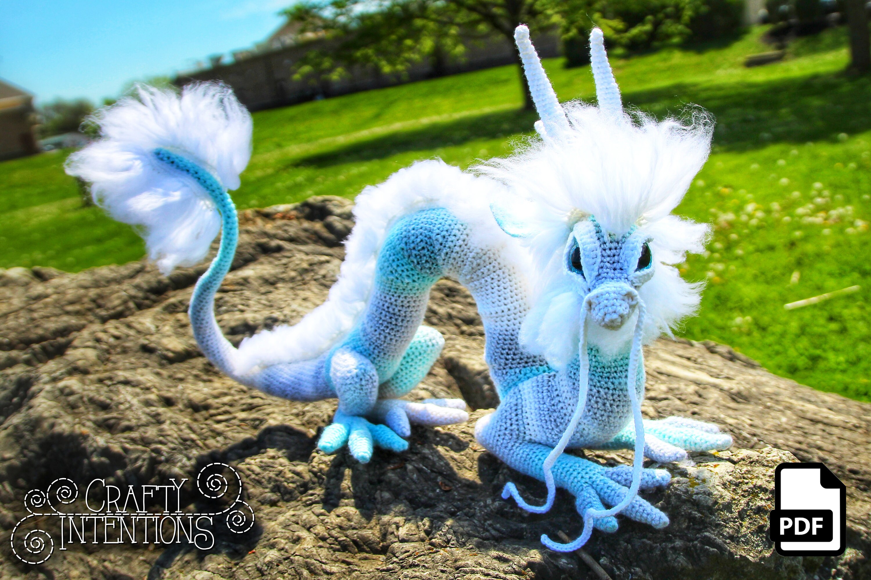 Eastern Dragon Crochet Amigurumi Pattern DIGITAL PDF by Crafty - Etsy ...