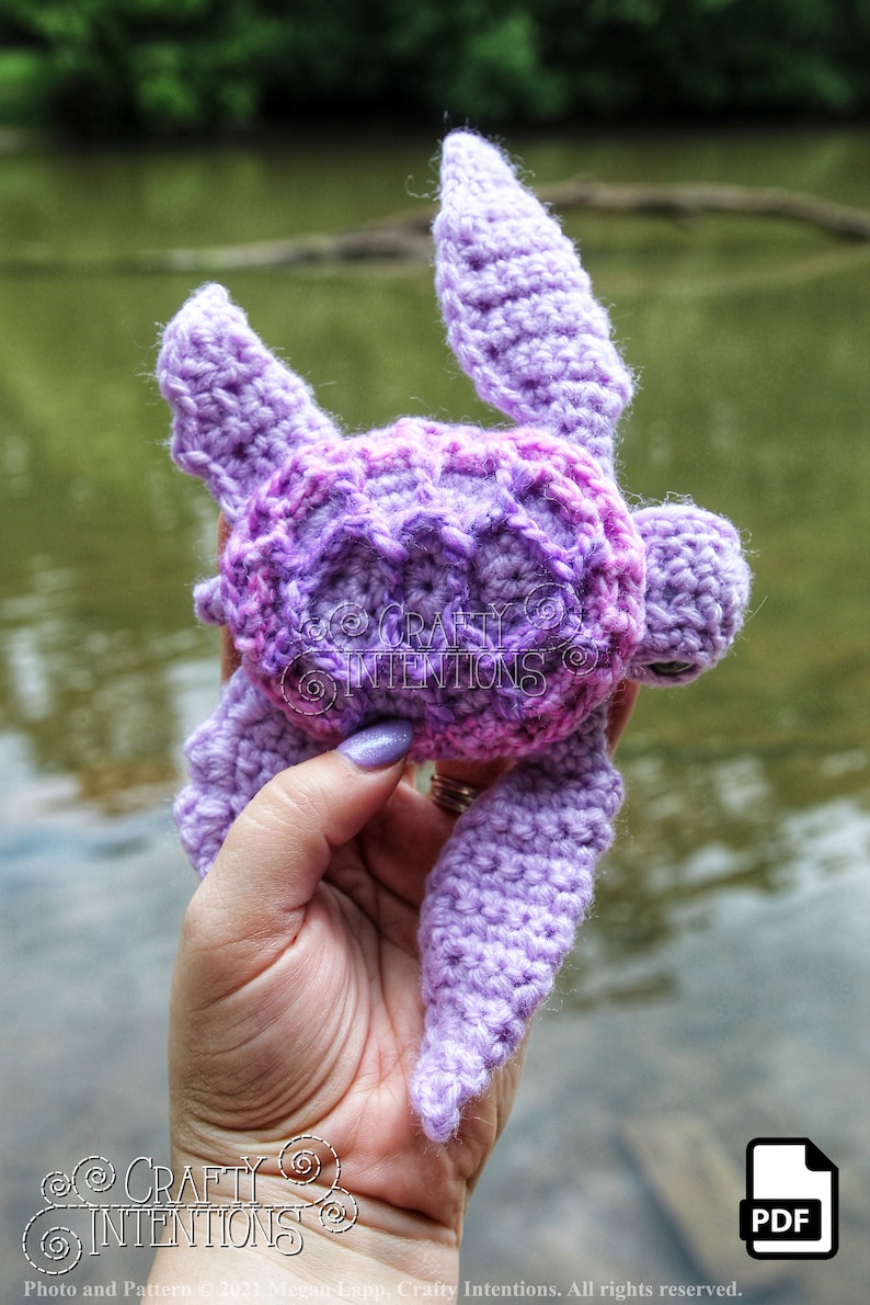 Baby Sea Turtle Pattern by Crafty Intentions DIGITAL PDF | Etsy