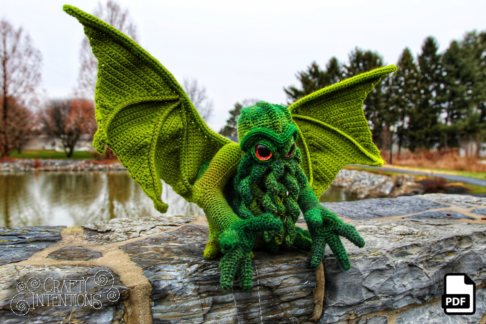 Cthulhu Pattern by Crafty Intentions DIGITAL PDF Downloadable - Etsy