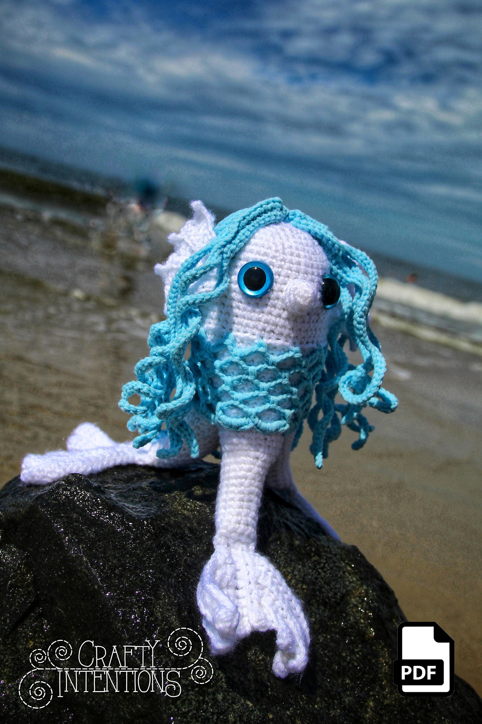 Amabie Amigurumi Crochet Pattern by Crafty Intentions DIGITAL | Etsy Canada