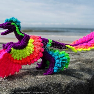 Microraptor Dinosaur Crochet Pattern by Crafty Intentions DIGITAL PDF ...