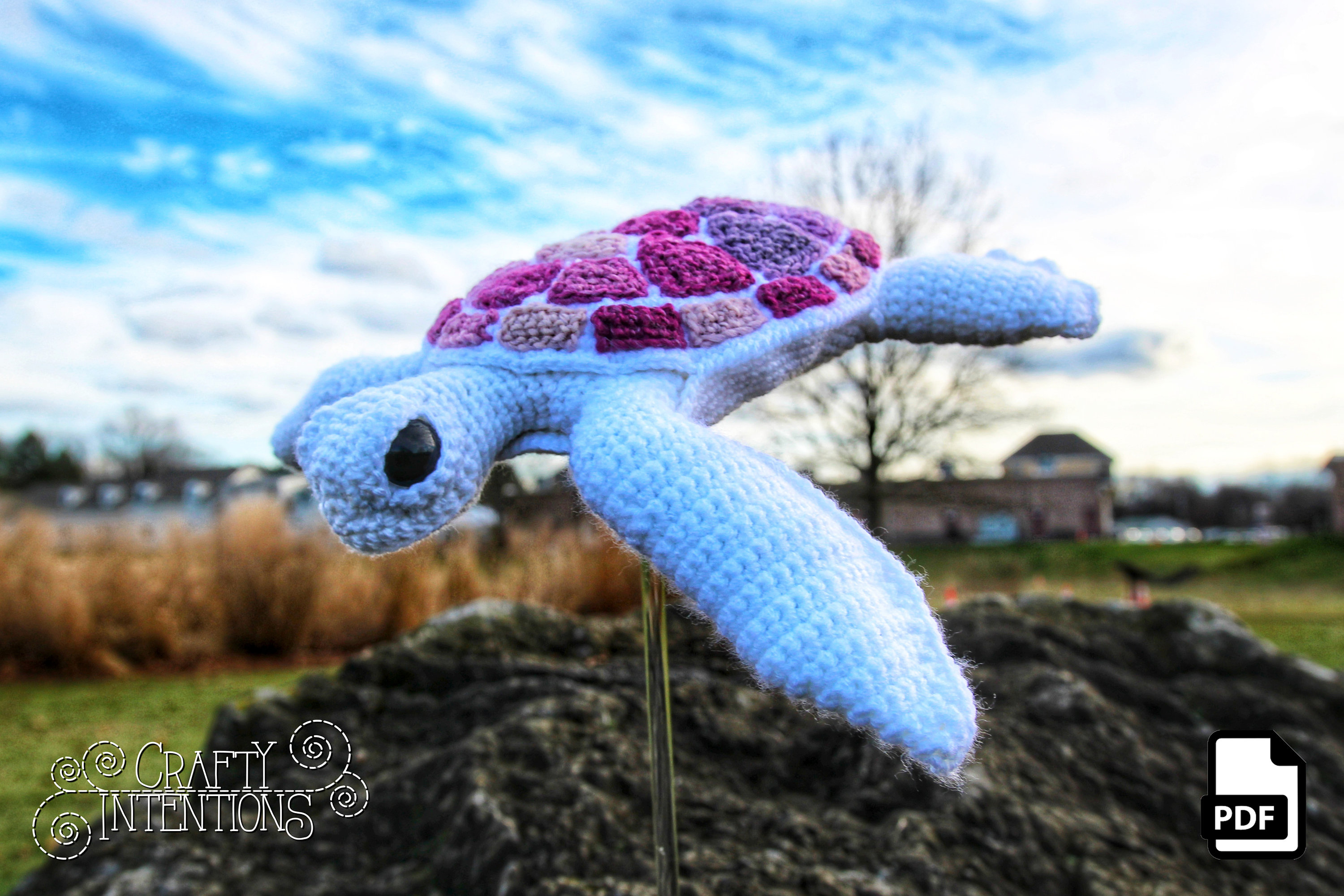 Sea Turtle Crochet Amigurumi Pattern DIGITAL PDF by Crafty - Etsy