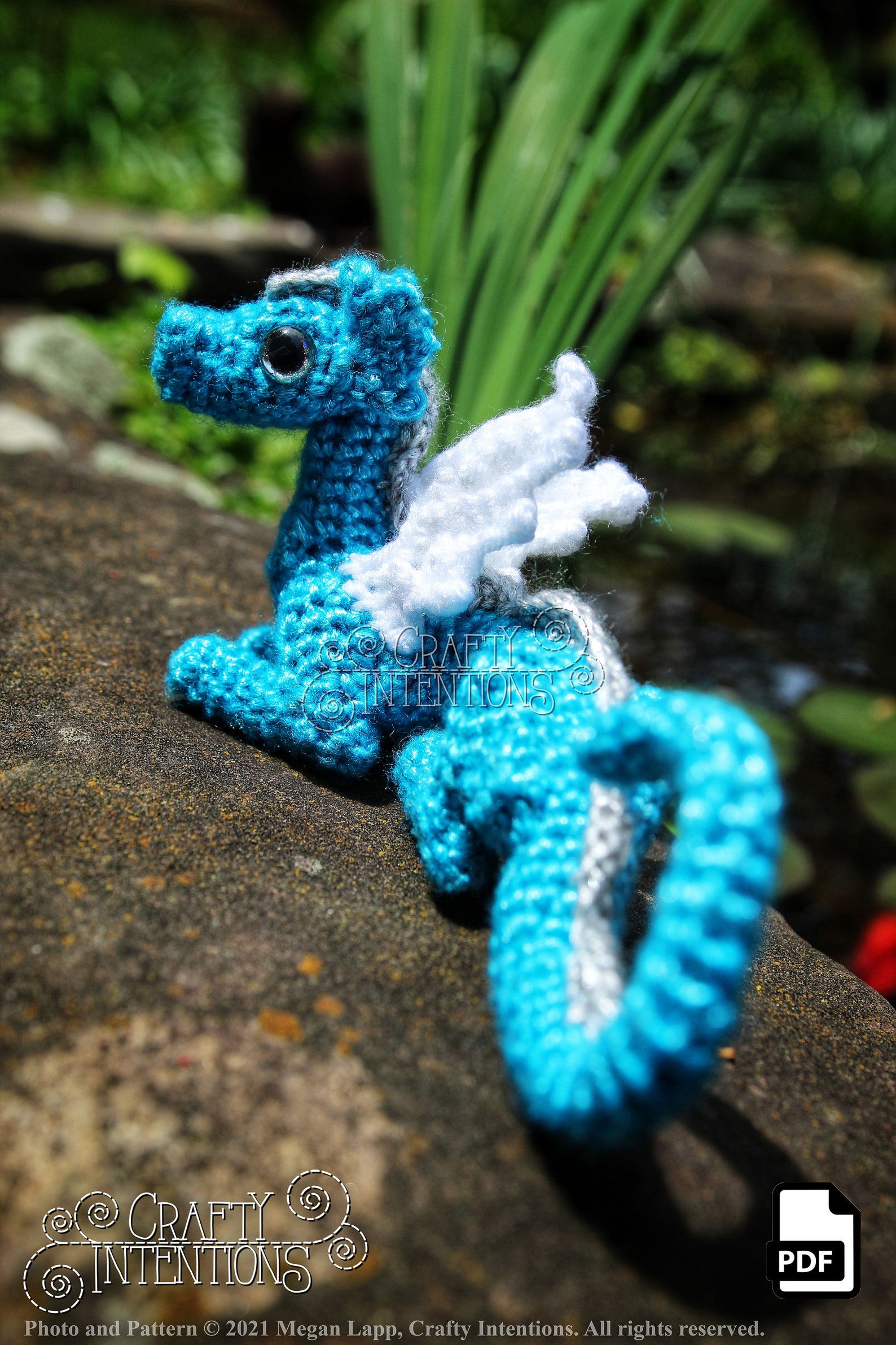 Baby Luck Dragon Crochet Pattern by Crafty Intentions DIGITAL | Etsy
