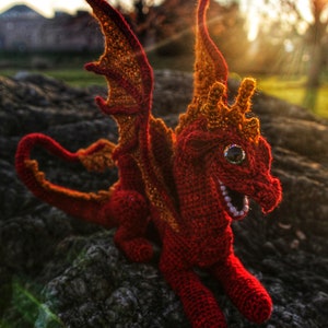Small Eastern Dragon Crochet Amigurumi Pattern DIGITAL PDF by Crafty ...