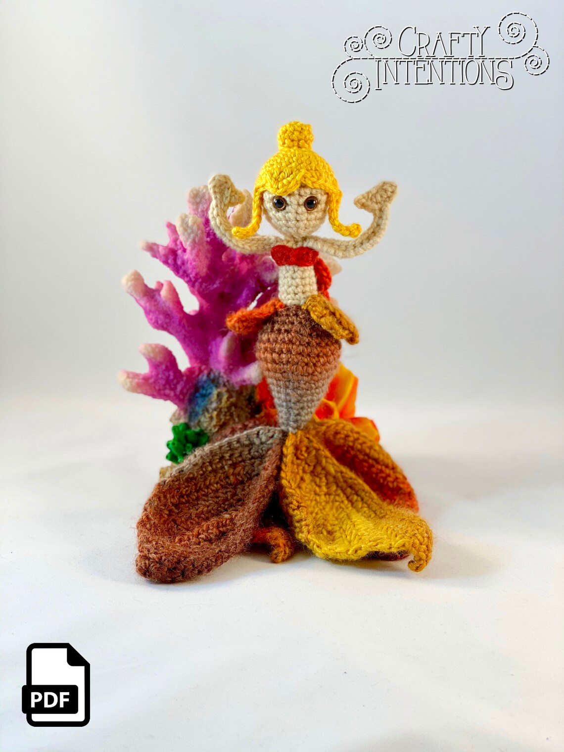 5 Little Mermaids: Goldfish, Shark, Manta Ray, Seahorse, Traditional ...